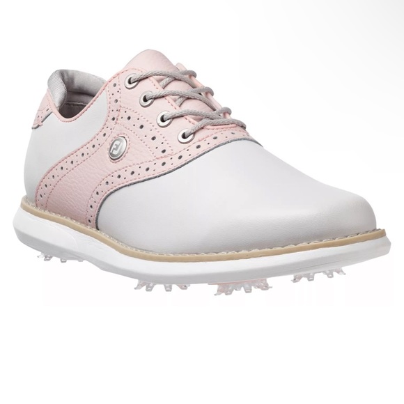 FootJoy | Shoes | Footjoy New In Box Traditions Golf Shoes White Gray ...